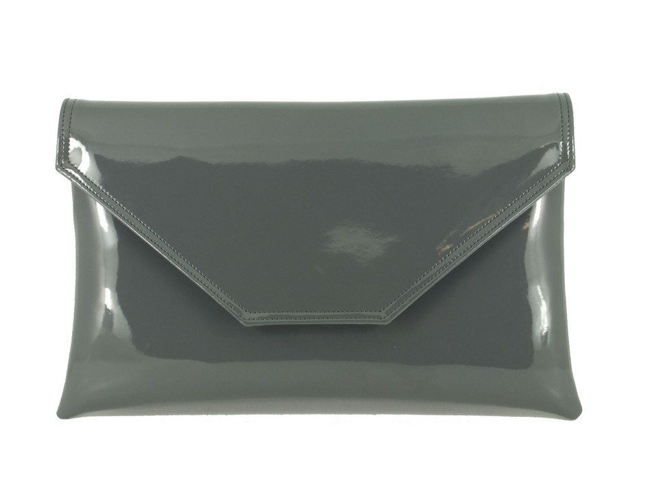 Stylish Large Envelope Patent Clutch Bag/Shoulder Bag Wedding Party ...