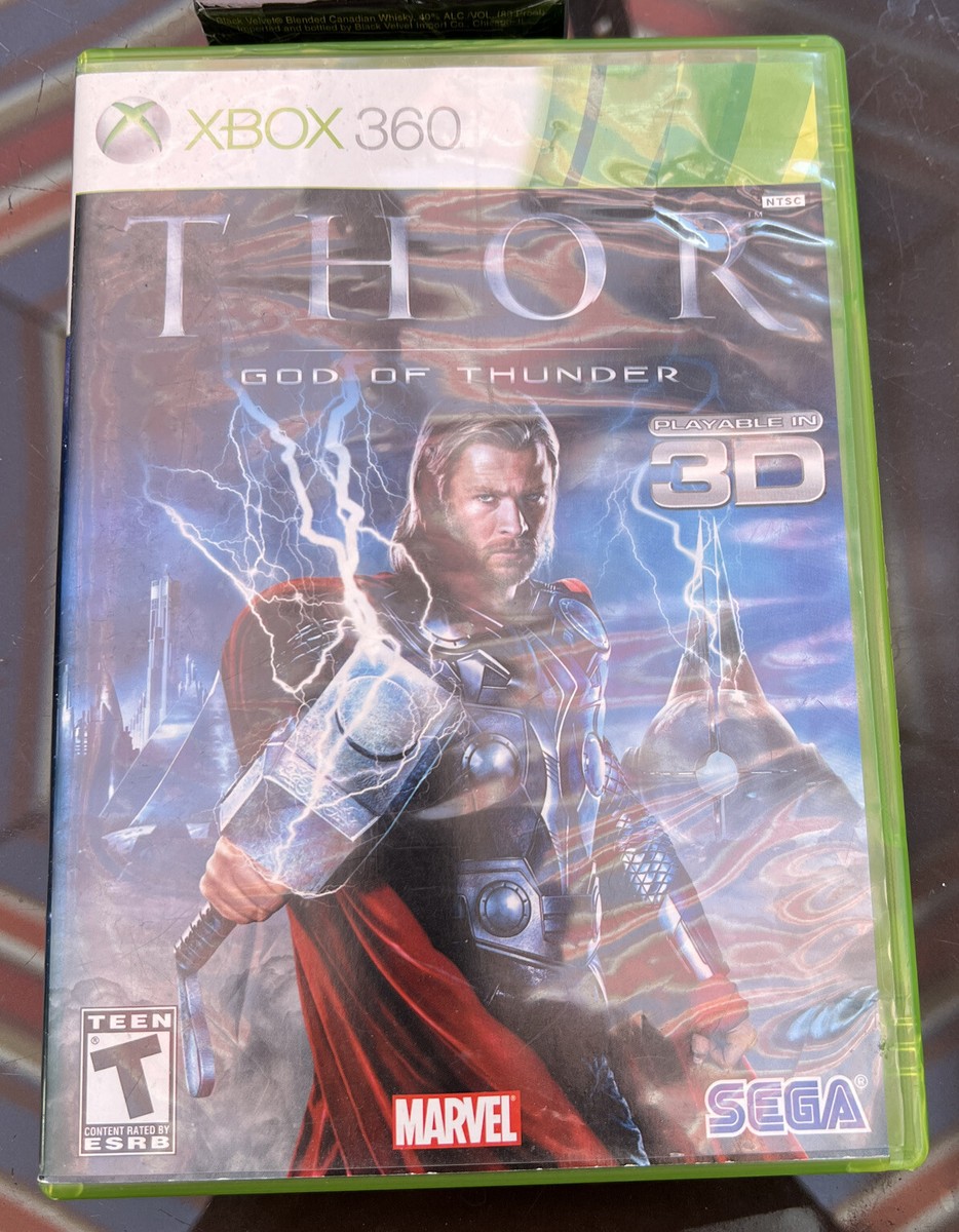 Xbox 360 Original Thor God Of Thunder Avengers Sticker