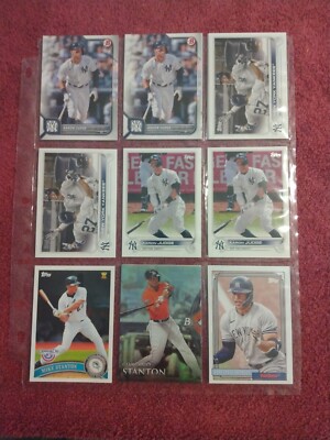 Aaron Judge / Mike , G Stanton Yankees .NM 11 Card lot . 2011 & 2 more ...