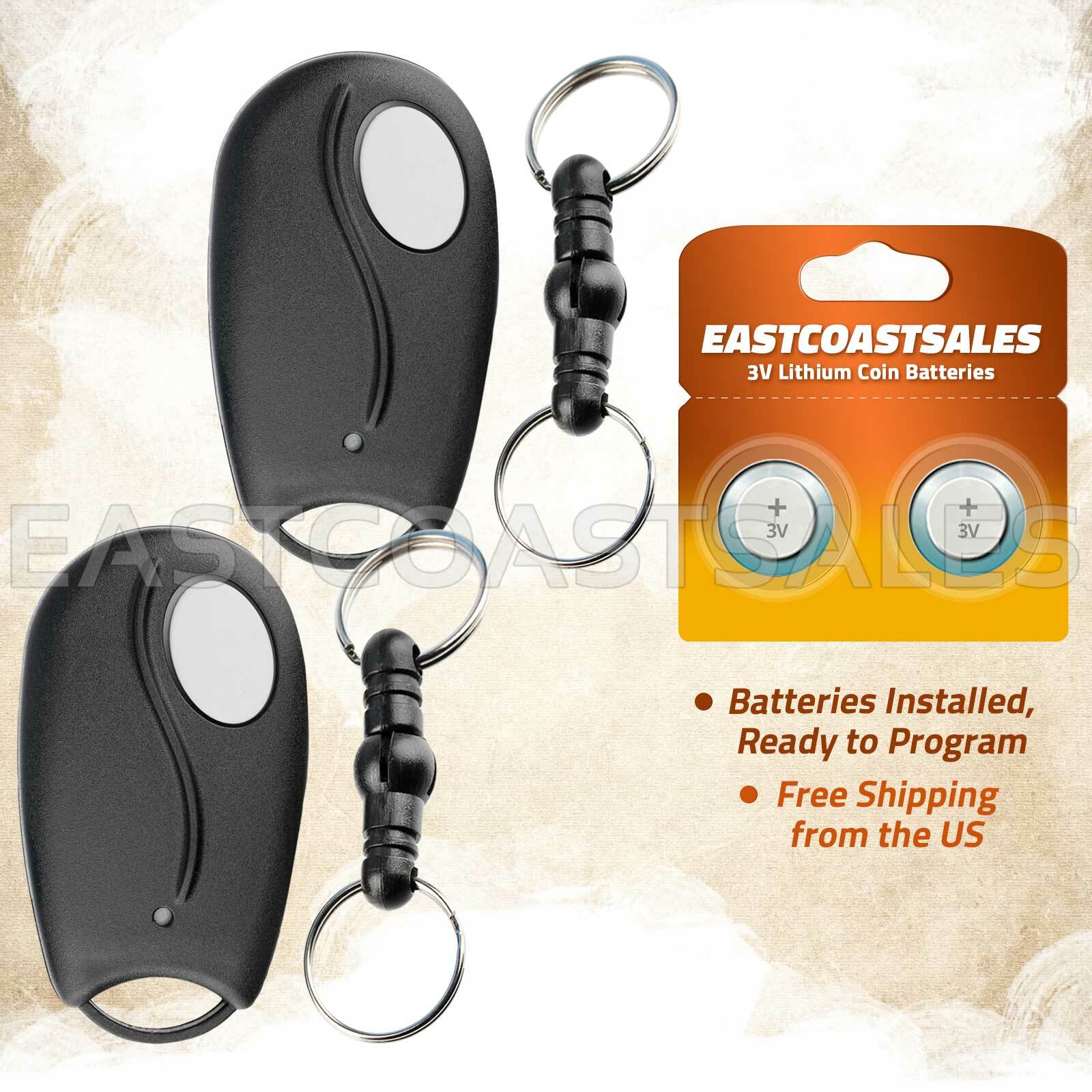 2 For Linear ACT-31B Mini Remote Control LD033 LD050 LS050 Car Gate ...