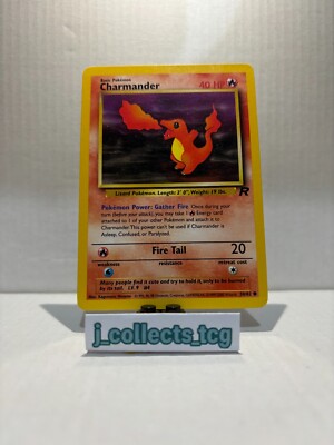 Dark Charmander - 50/82 - Team Rocket Pokémon Card - NM | eBay Australia