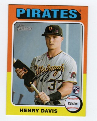2024 Topps Heritage Mini Henry Davis RC #415 Pittsburgh Pirates | eBay