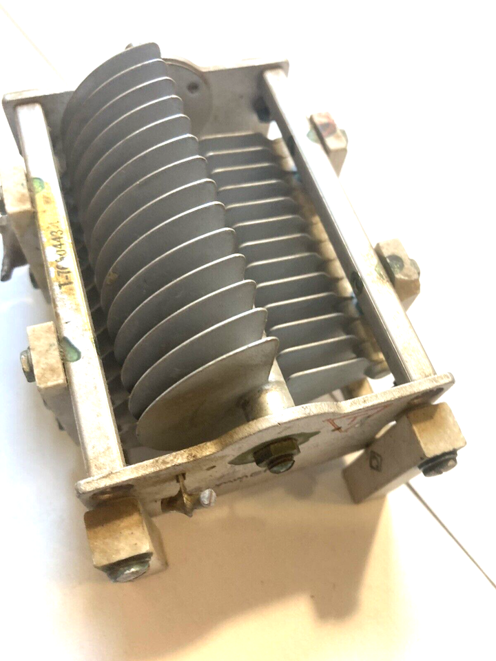 LARGE HAMMARLUND HAM RADIO AIR VARIABLE TUNER CONDENSER FOR HAM RADIO ...
