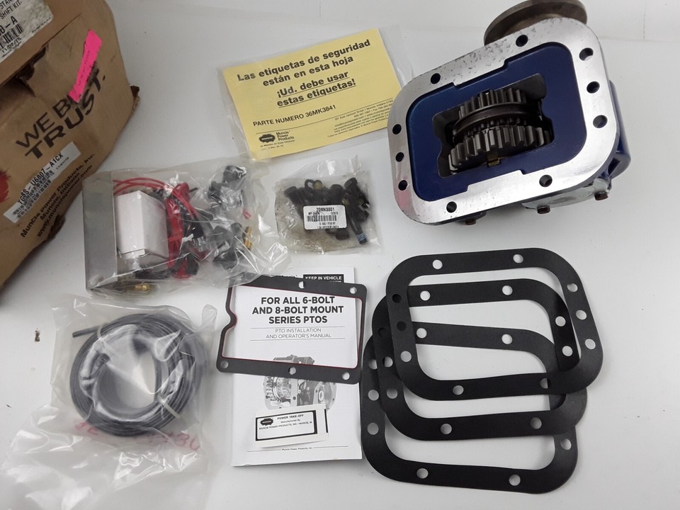 Muncie TG8S-U6807-A1CX Power Take Off PTO install Kit 48TK4928 TG ...