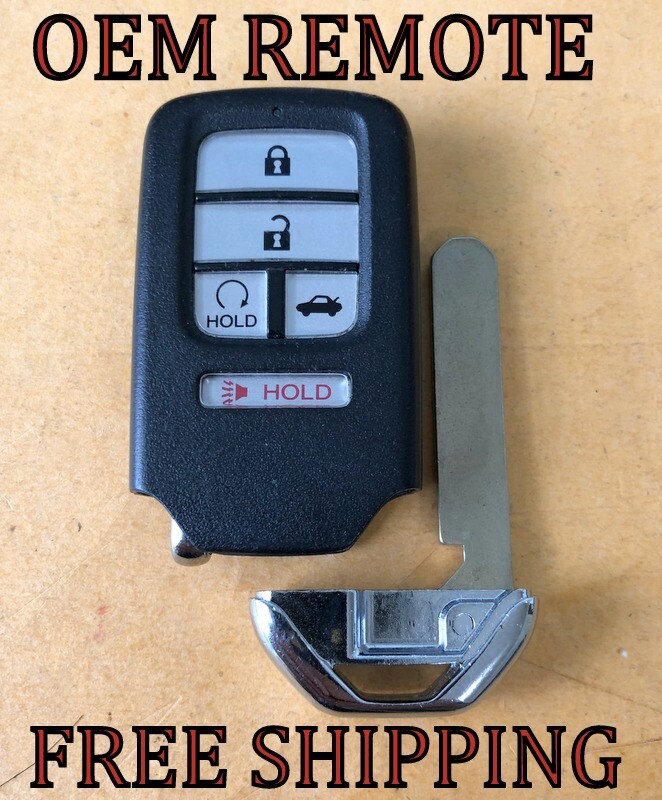 OEM 2017 HONDA ACCORD HYBRID SMART PROXIMITY KEYLESS REMOTE FOB 72147 ...