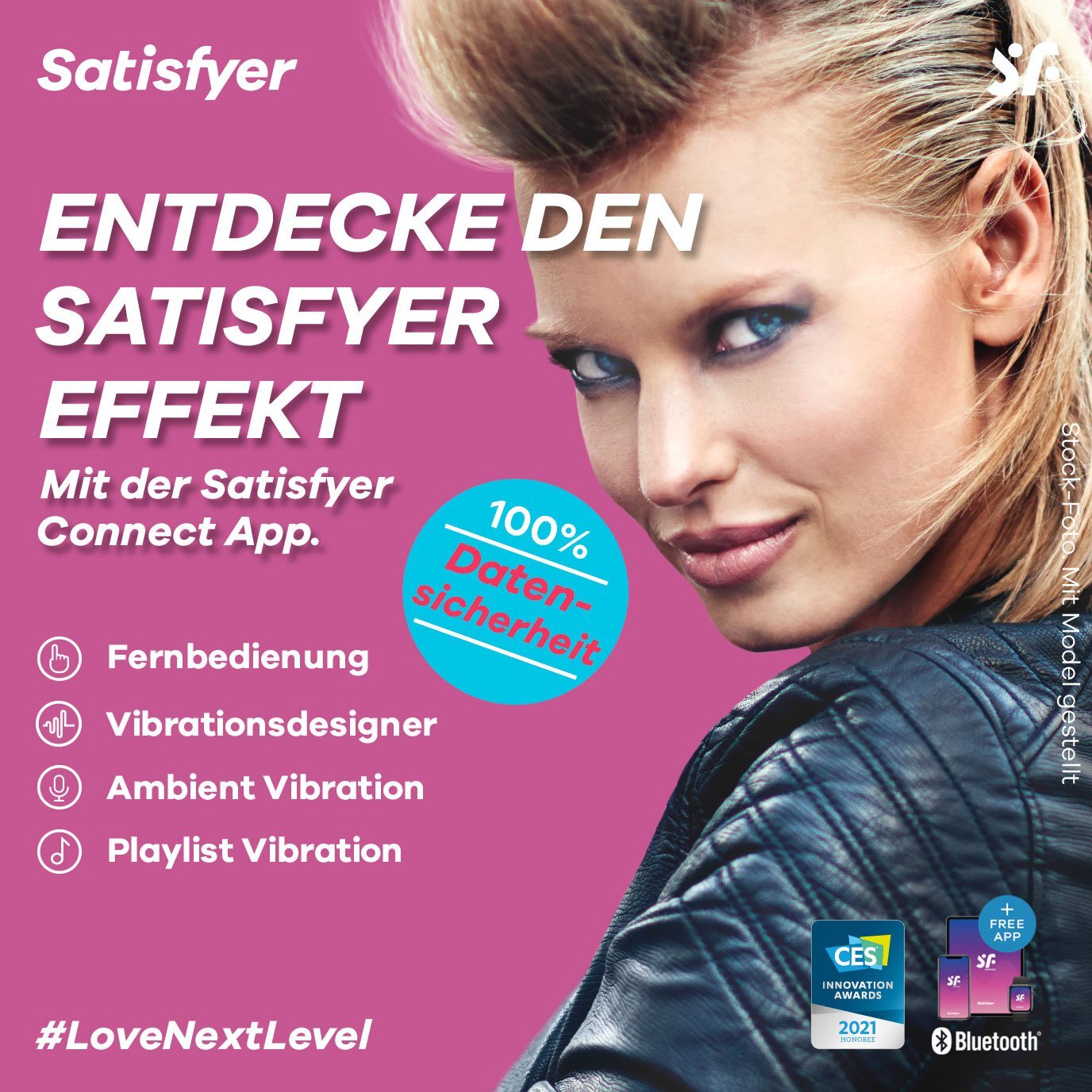 Satisfyer 'Men Vibration+ Connect App', Bluetooth Masturbator mit App ...