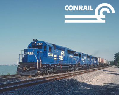 Conrail 3364 in Sandusky OH Sturdy Metal Sign Logo Photo | eBay