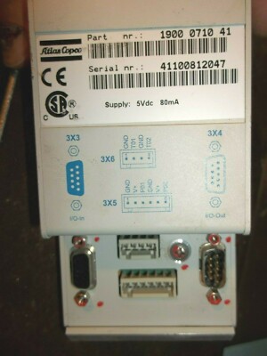 ATLAS COPCO 1900071041 CONTROL PANEL MODULE (DR4A2) | eBay