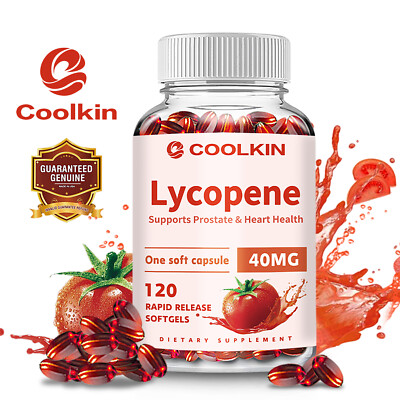 120pcs Lycopene Caps 40mg - High Protency Antioxidant & Prostate Health ...