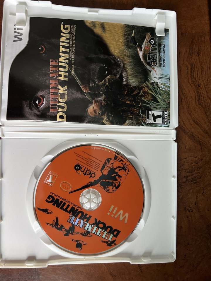 Ultimate Duck Hunting (Nintendo Wii, 2007) Complete With Manual ...