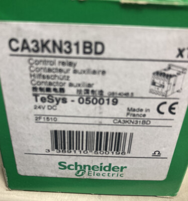 CA3KN31BD Schneider Control Relay. New. Free Shipping!!! | eBay