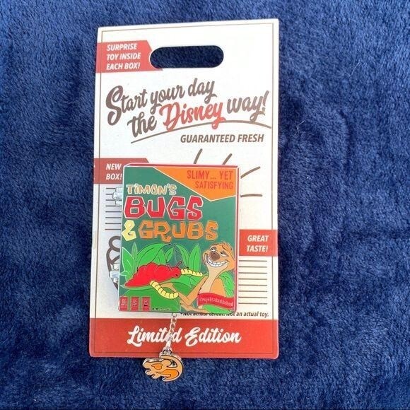 Disney Lion King Timon’s Bugs and Grubs Cereal Box Series Limited ...