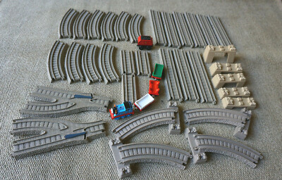 Thomas The Train Plastic Trackmaster Track Brown pieces | eBay