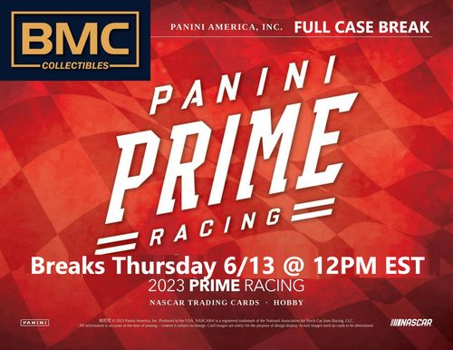 Ty Gibbs 2023 Panini Prime NASCAR 8 Hobby Box Case Break #16 | eBay