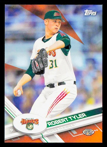 2017 Topps Pro Debut #192 Robert Tyler /25 Orange Boise Hawks | eBay