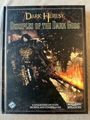 Dark Heresy Disciples Of The Dark Gods Fantasy Flight Games RPG ...