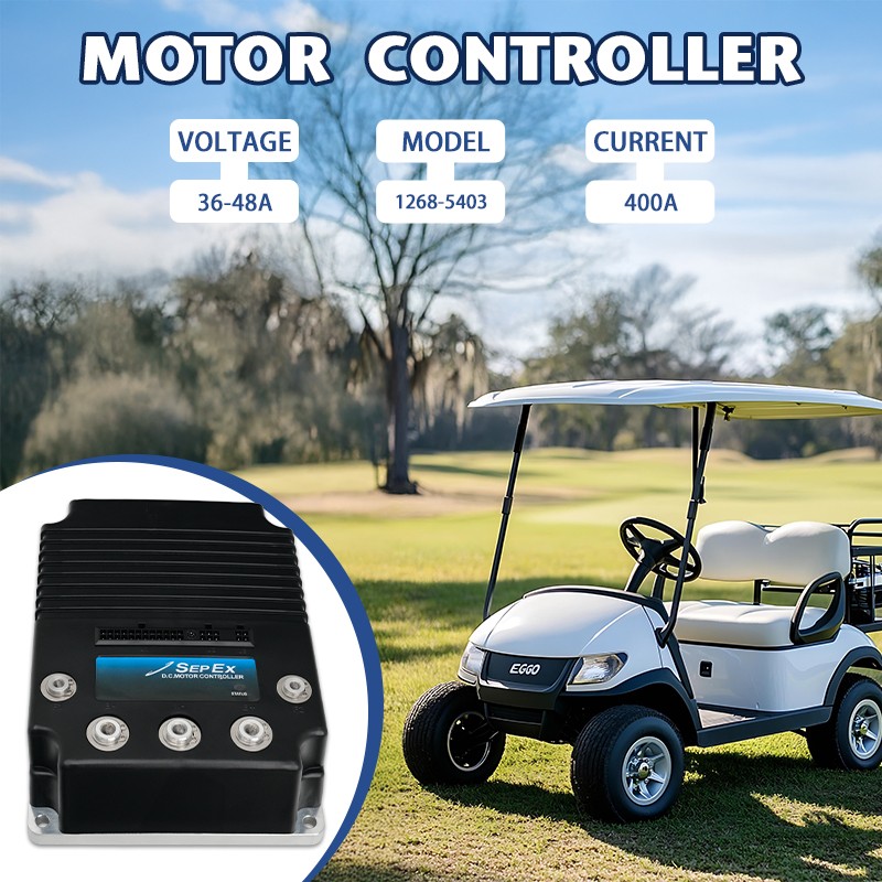 48V 400A DC Motor Speed Controller fits Curtis Ezgo Club Car Golf Cart ...