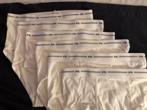 6 Vtg Fruit Of The Loom Men's Briefs Tighty Whities FTL Size Large | eBay