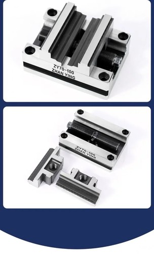 Precision Four-turn Table Fixture Self-centering CNC Vise CNC Machining ...