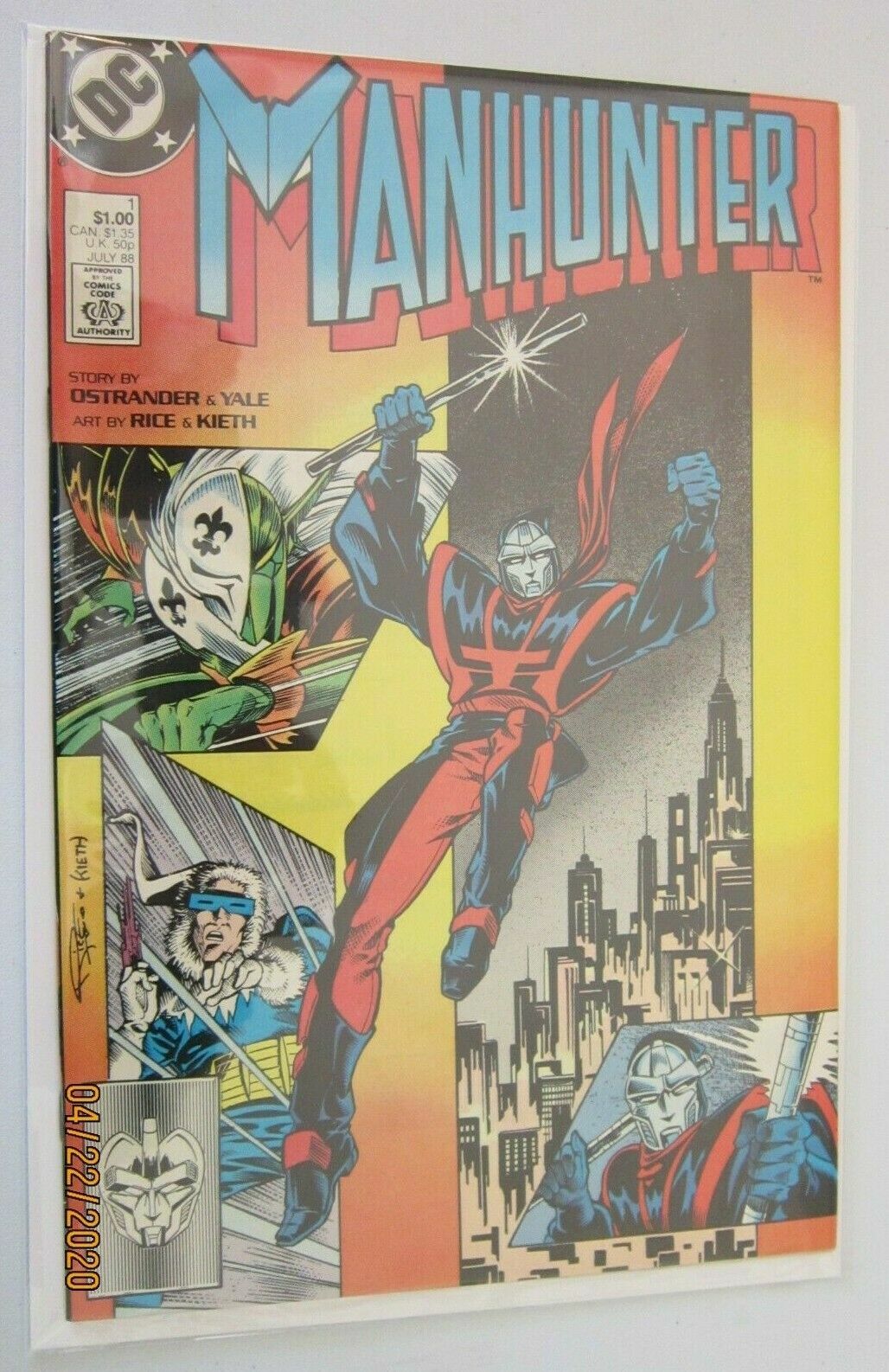 Manhunter #1 1st Series minimum 9.0 NM (1988) | eBay