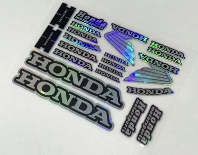 Autocollant HONDA SPONSOR REPLICA CASQUES RACING STICKERS MOTO | eBay