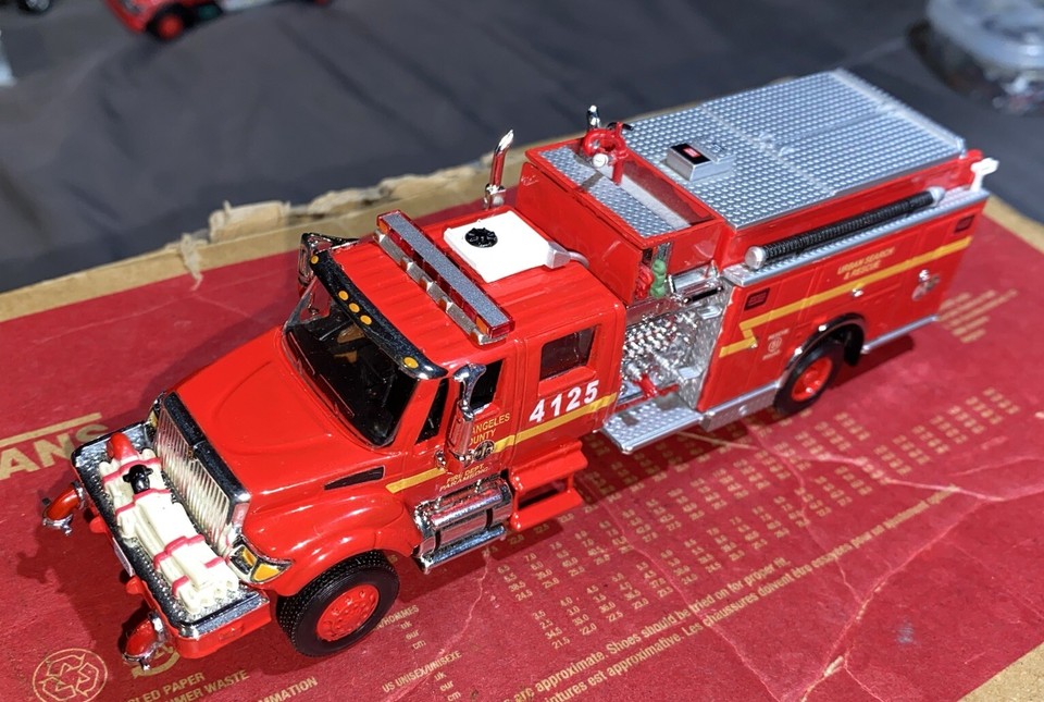 International CXT Kitbash Los Angeles County Fire Department Kitbash ...