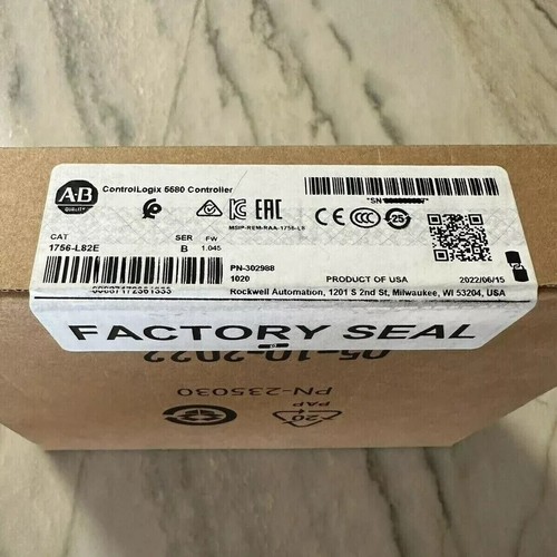 New Factory Sealed AB 1756-L82E / B ControlLogix 5580 Controller DHL ...