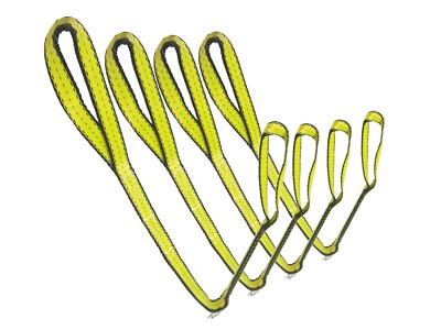 1" Twisted Eye Web Sling Lifting Choker 8 FT - Tow Choker Pull Tagged ...