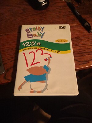 Brainy Baby 123's [DVD] Ages 2-5 yrs. - Numbers 1 to 2 - 821408811698 ...