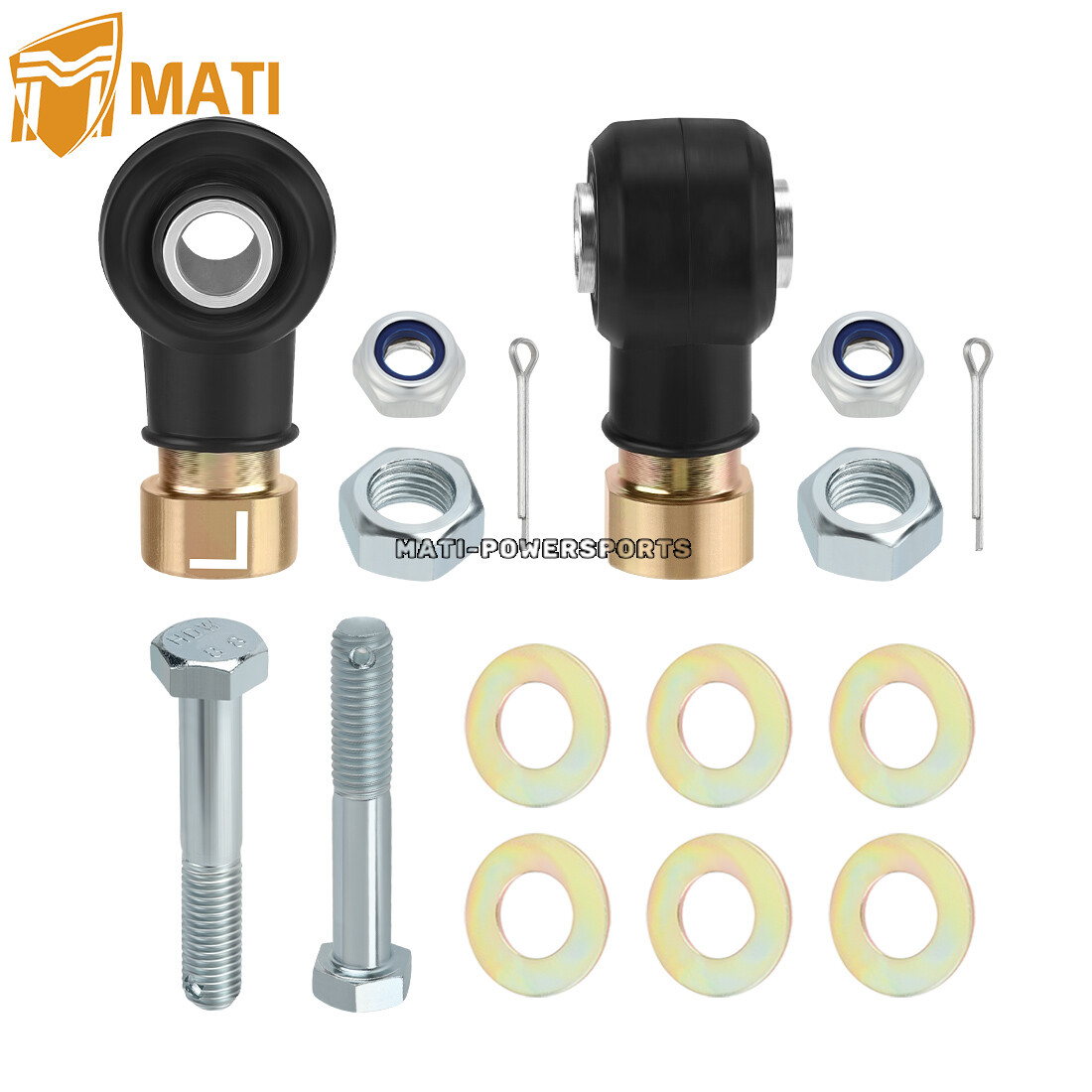 M MATI Tie Rod End Kit for Polaris Ranger Crew 570 700 800 900 1000 XP ...