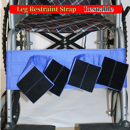 1PC Wheelchair Footrest Leg Restraint Strap Elderly Patients Limbs ...