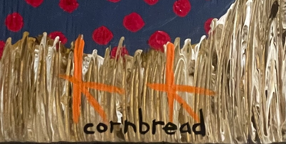 John “Cornbread” Anderson GuineaOriginal Folk Outsider Contemporary Art ...