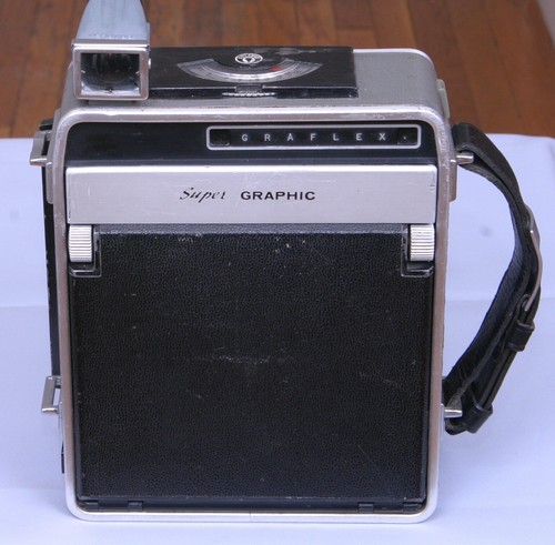 Graflex Super Graphic 4x5 camera with cam, Lens board and masks | eBay
