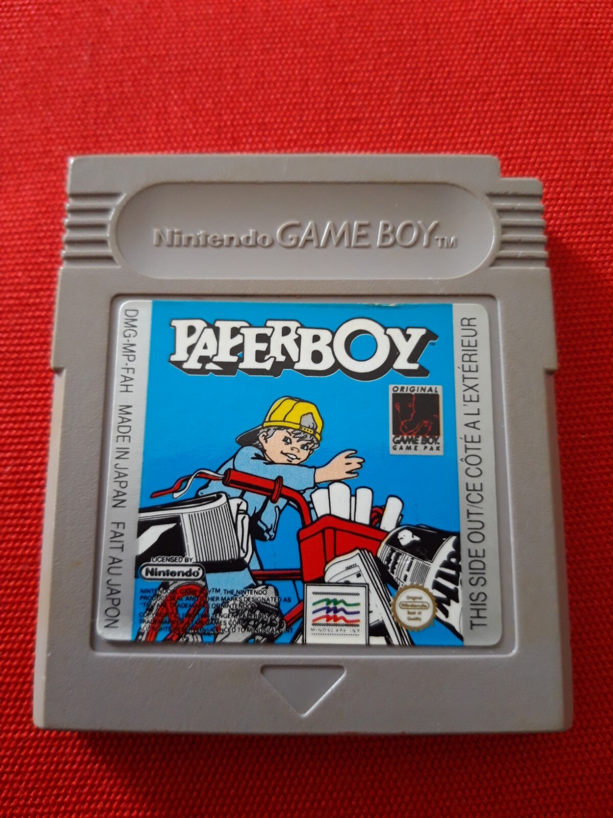 PAPERBOY NINTENDO GAMEBOY GB GBC GBA CARTOUCHE SEULE FAH TBE | eBay