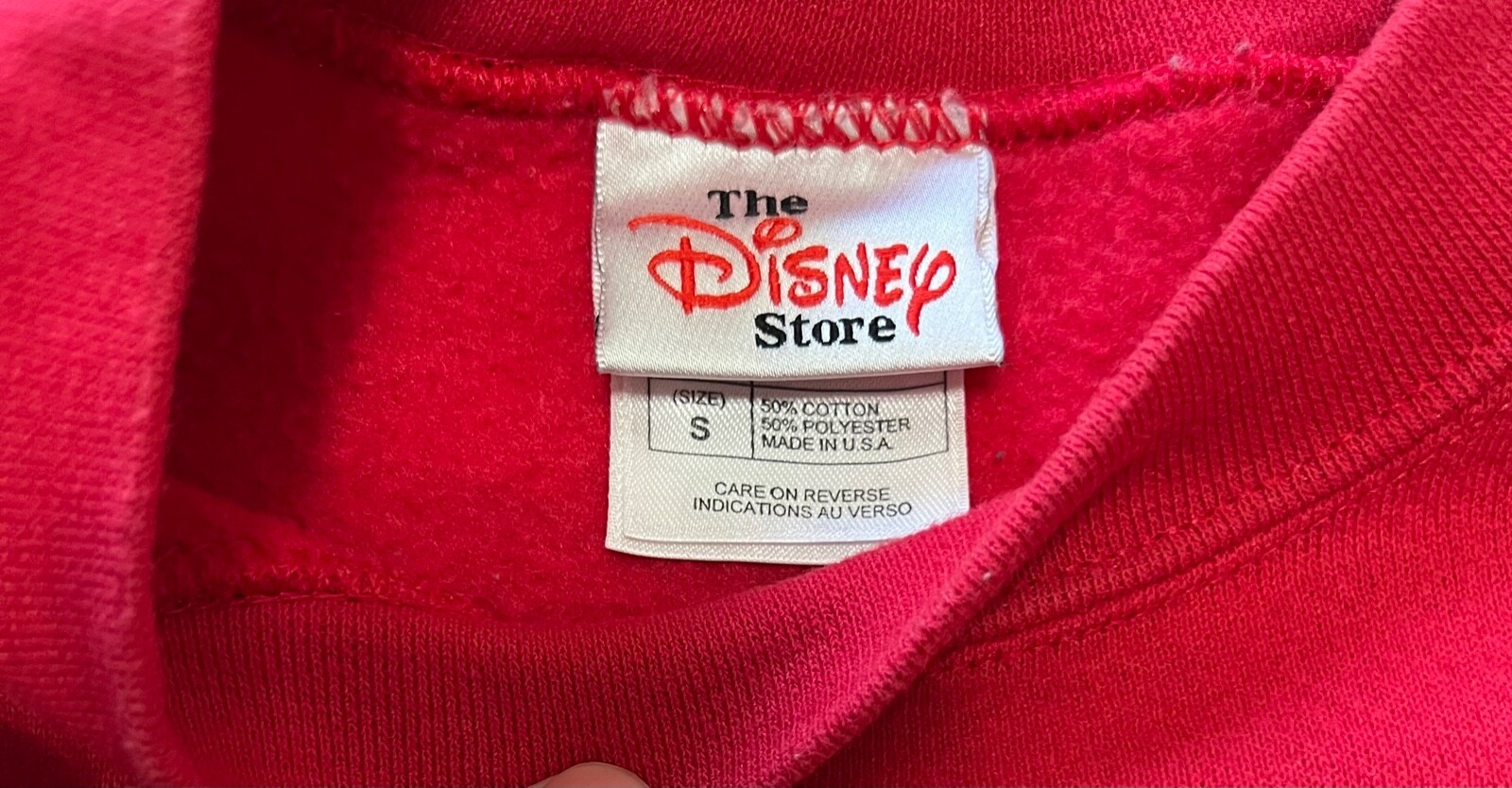 Vtg Disney Store Red Winnie The Pooh Bear Bottom Crew… - Gem