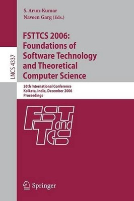 FSTTCS 2006: Foundations of Software Technology and Theoretical ...