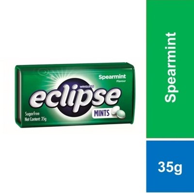 Wrigley's ECLIPSE Mints Candy Sweet SPEARMINT Flavor Sugar Free 35g | eBay