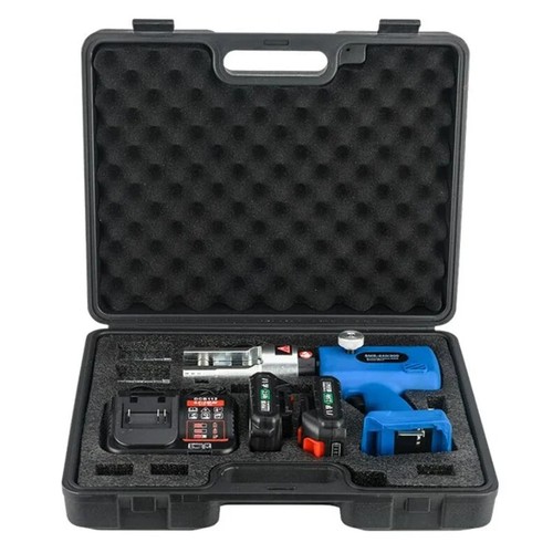 Compact Portable Electric Hydraulic Crimper Rechargeable Cable Crimping ...