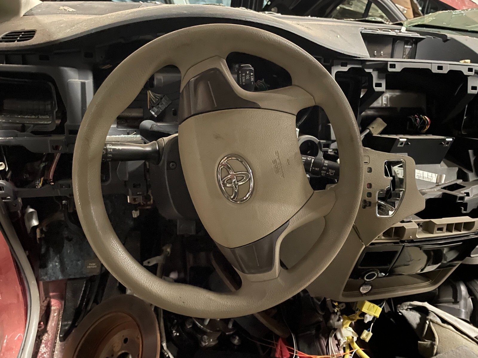 2011-2014 Toyota Sienna Steering Wheel Tan Leather W/Dimples New ...