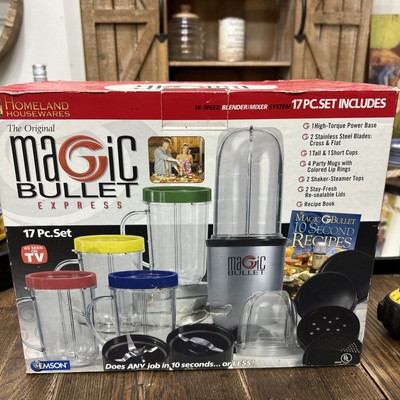 The Original Magic Bullet Express 17 Piece Set Smoothie Blender | eBay