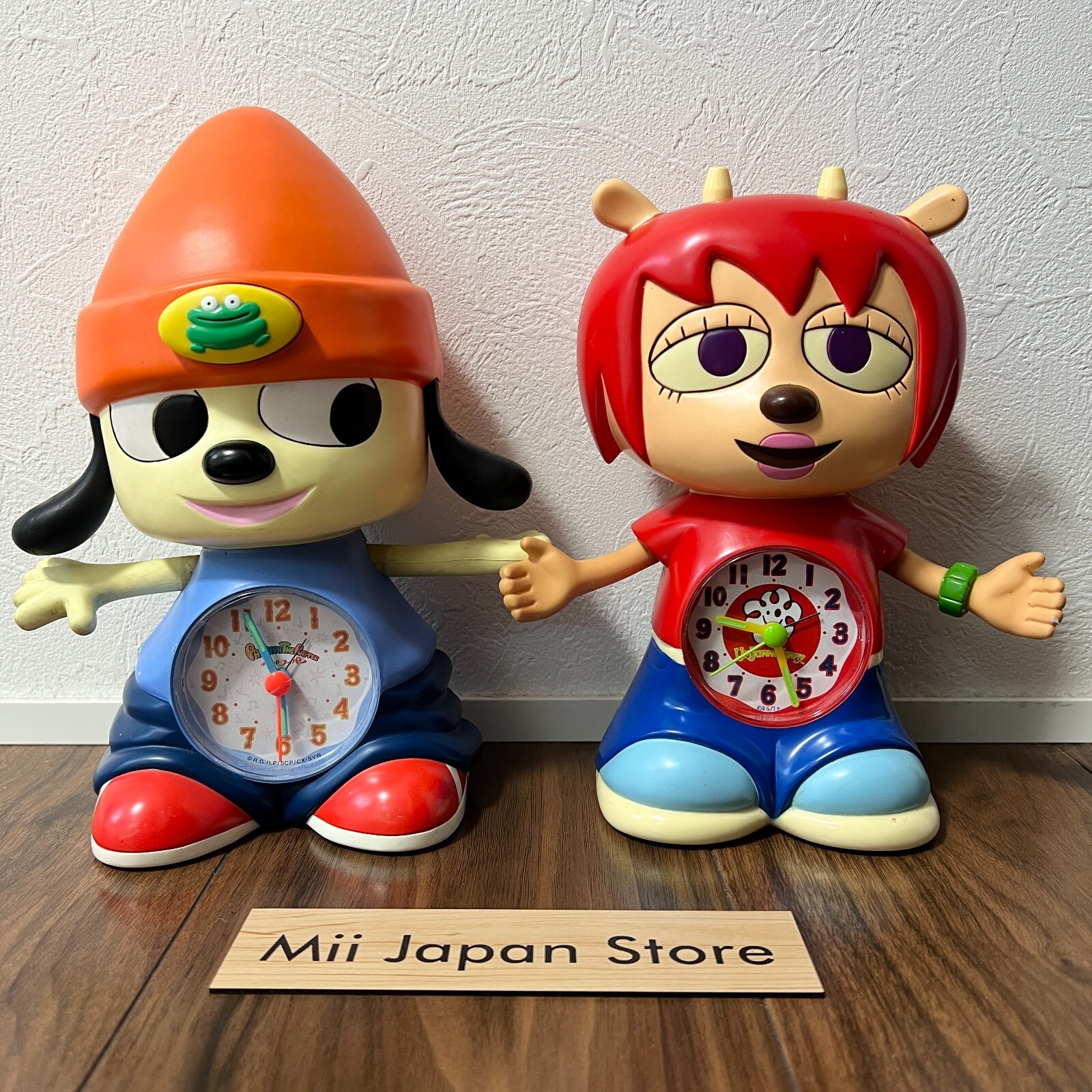 PaRappa the Rapper Um Jammer Lammy Alarm clock Figure Ser of 2 24cm ...