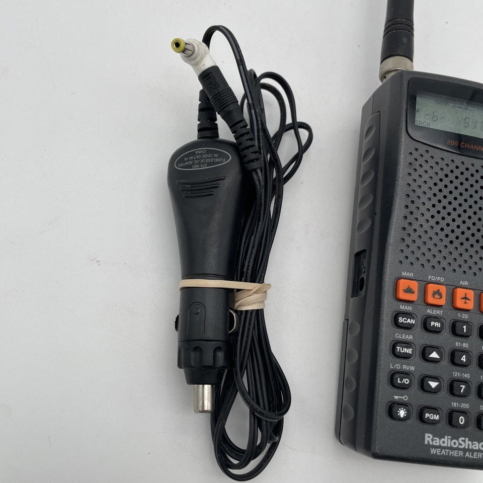 Radio Shack Weather Alert 20-315 PRO 82 scanning receiver (Tested ...
