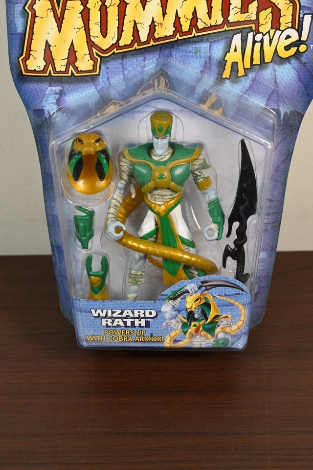 Vintage 1997 Kenner Mummies Alive! Action Figure - Wizard Rath | eBay