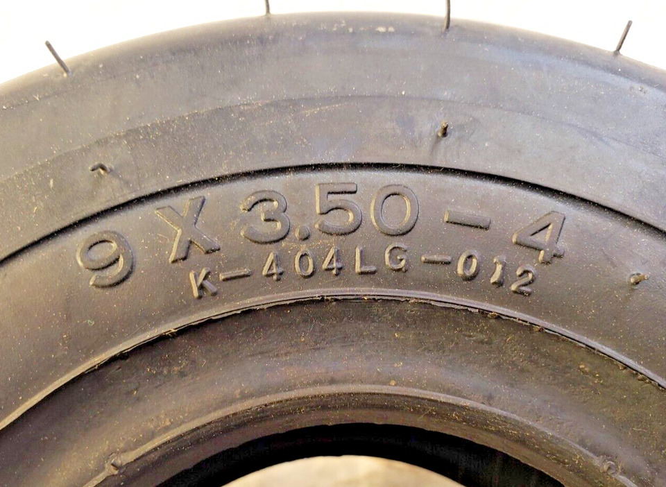 2-9x3.50-4 4PR Smooth Tire 9x3.50x4 For Caster Wheel Toro Exmark Deere ...