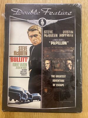 Bullitt, 1968/ "Papillon", 1973 (DVD, 2009, Warner Bros.) Double ...