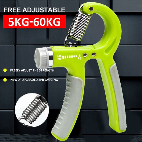 Adjustable Power Hand Grip Forearm Gripper Strengthener Trainer ...