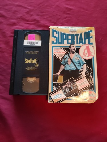 Coliseum Video World Wrestling Federation WWF SuperTape VOL 4 VHS ...