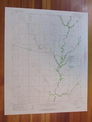 Potwin Kansas 1962 Original Vintage USGS Topo Map | eBay