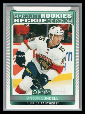 🏒 2021-22 Anton Lundell OPC UPPER DECK Marquee ROOKIES #620 PANTHERS 🔥 ...