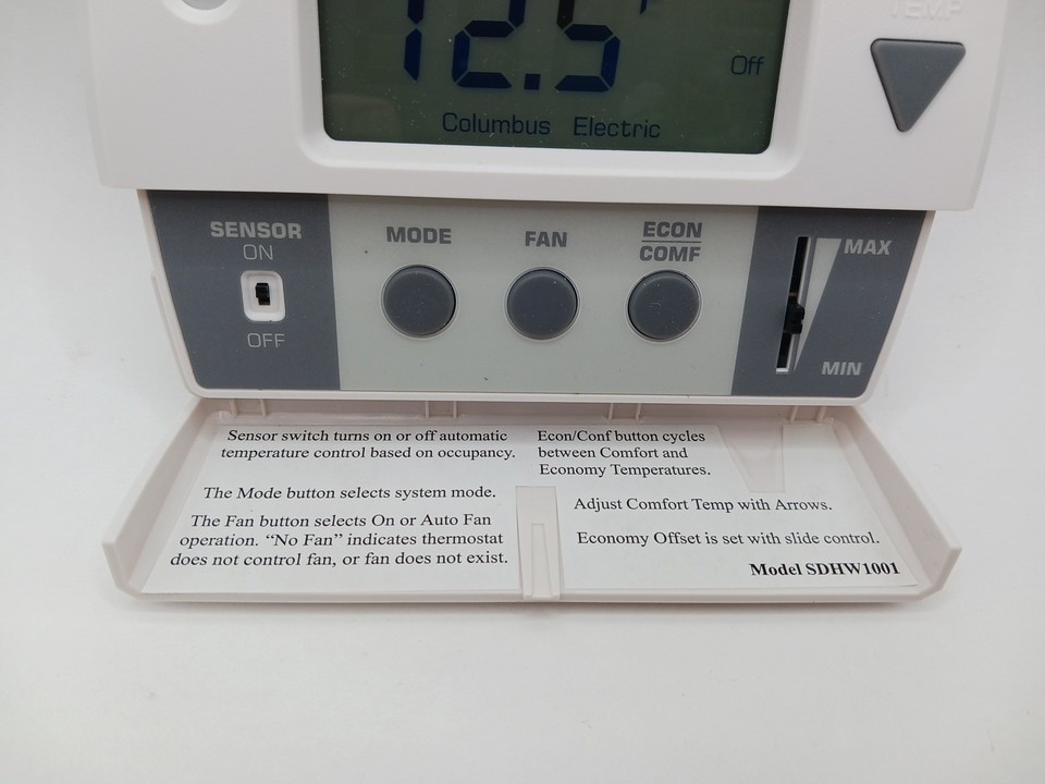 TPI SDHW1001 Commercial Setback On Demand Hardwire Thermostat | eBay